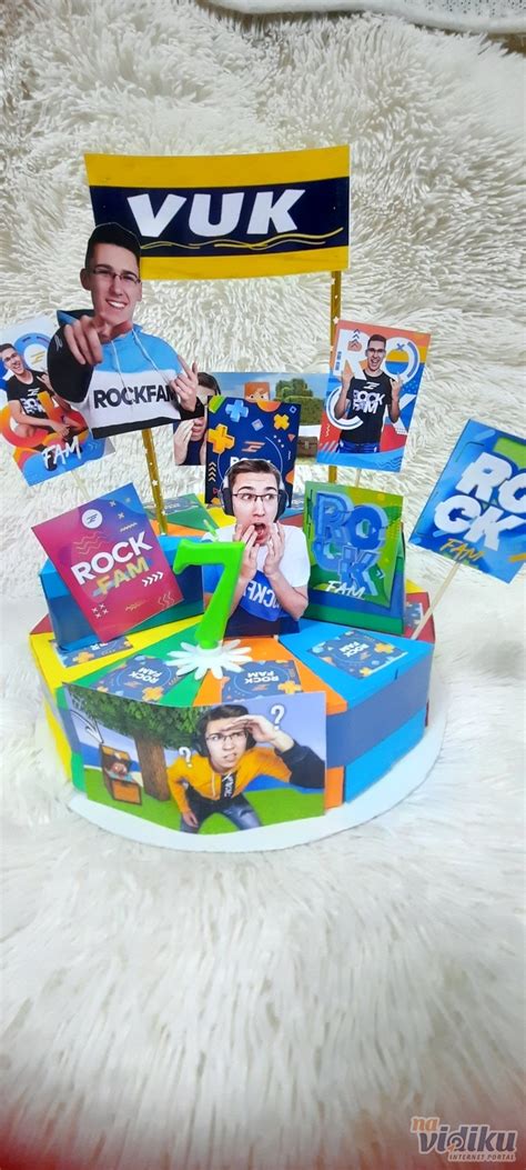 Kartonska Torta Dex Rock Rock Fam Cena Patuljak Radionica Za
