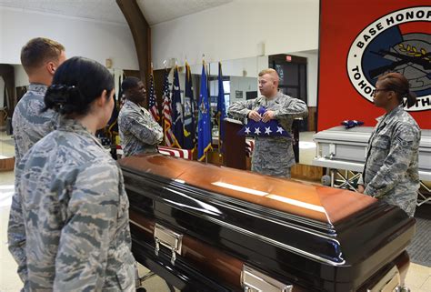 Base Honor Guard Receives Training From Air Force Honor Guard Joint