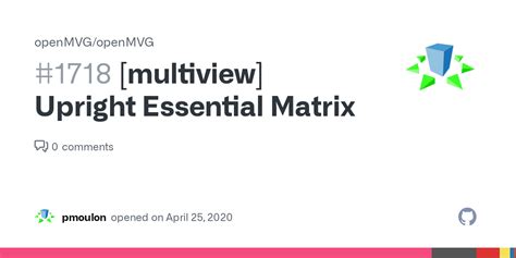 [multiview] upright essential matrix · issue 1718 · openmvg openmvg