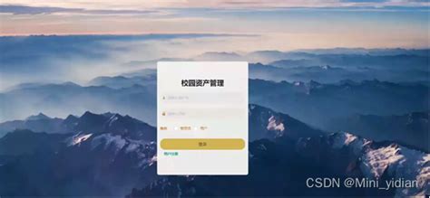 基于springbootvue的高校固定资产管理系统（源码文档包运行）固定资产管理系统 源码 Csdn博客