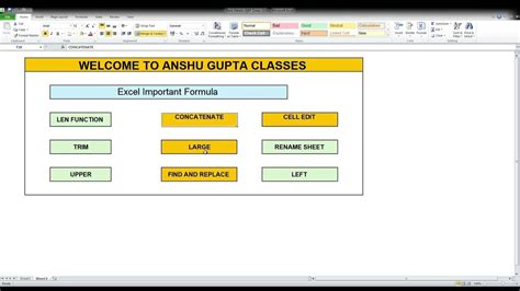 Advance Excel Formula Youtube