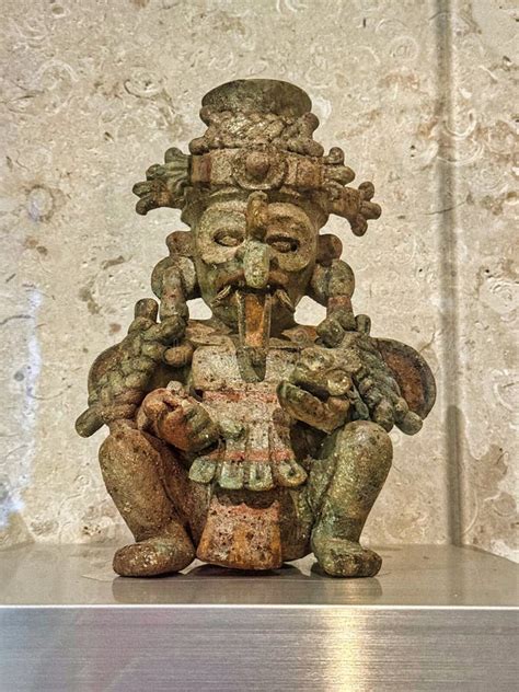 Chac Figurine Merida Museum Yucatan Mexico Editorial Photography Image Of Merida Ceramic