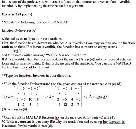 Solved In This Part Of The Project You Will Create A Chegg