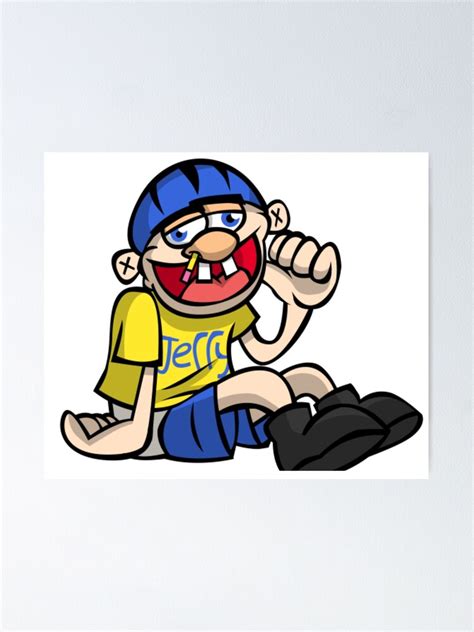 SML Jeffy Poster For Sale By Crazycrazydan Redbubble