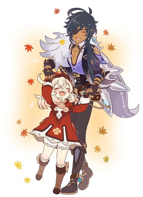 Klee And Kaeya Genshin Impact Drawn By Aoyagi Ao Yagi Danbooru