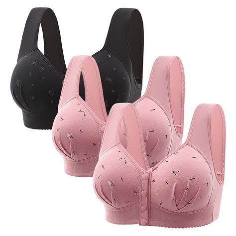 Dondpo Bras For Women，thin Laceless Able Breathability Underwear Large