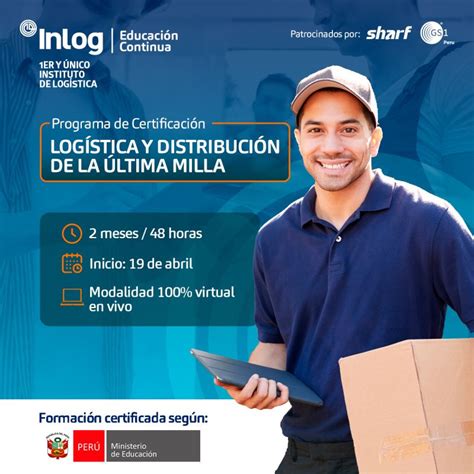 ¡logística Y Distribución De La Última Milla Inlog Educación Continua