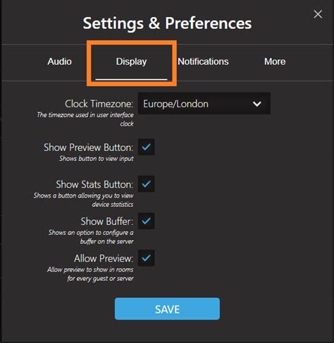 Settings And Preferences Quicklink Knowledge Base