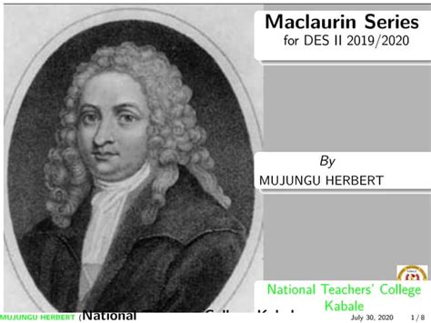 Maclaurins Series Ppt