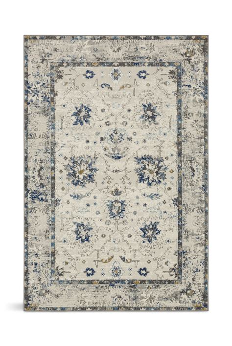 Cleopatra Fenton Evesham Grey Dark Blue Hom Furniture