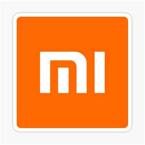 "Xiaomi" Sticker for Sale by Bluelynx | Redbubble