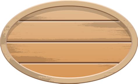 Hölzerne Banner Clipart Design Illustration 9306172 Png