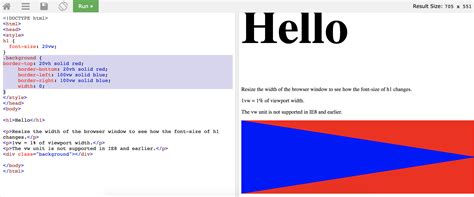 Html How To Make This With Out Using Border And Width 0 I Am Trying