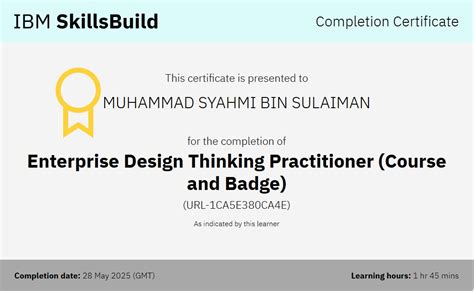 Design Thinking Module 5 Enterprise Design Thinking Practitioner