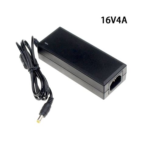 LCD Monitor Laptop AC Adapter 16V 4A 5.5*2.5/5.5*2.1 Mm Switching Power ...