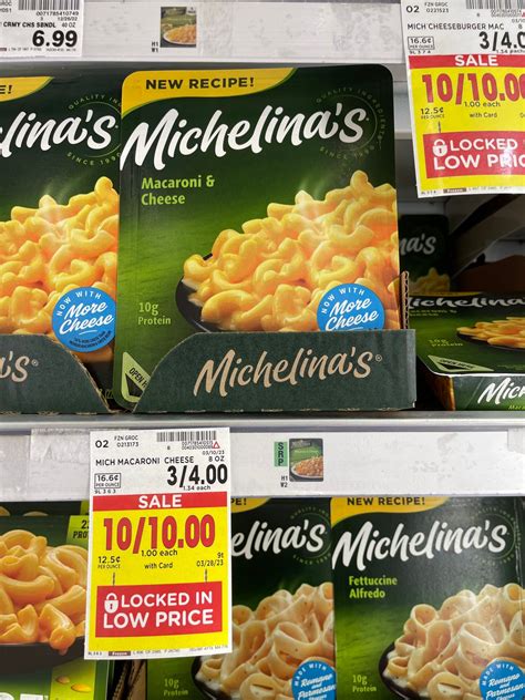 Michelinas Frozen Meals As Low As 80¢ Kroger Krazy