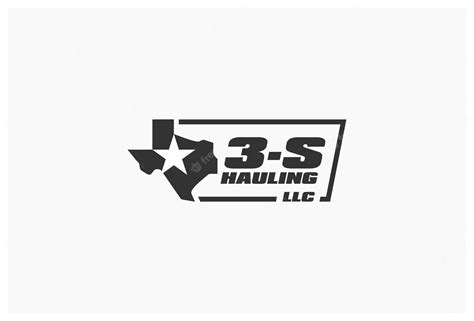 스타 로고 디자인이 있는 텍사스 지도 프리미엄 벡터
