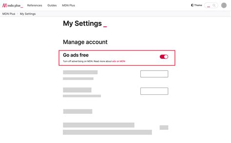 Turn Off Ads On MDN Plus MDN Plus Help