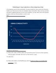 Using Conductivity to Find Equivalence Point in a Lab Experiment | Course Hero