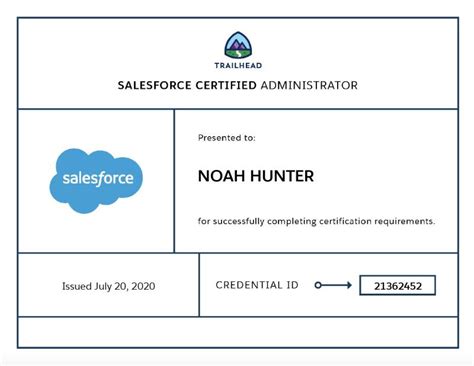 Noah Hunter On Linkedin Salesforceadministrator Salesforcecertified Trailhead…
