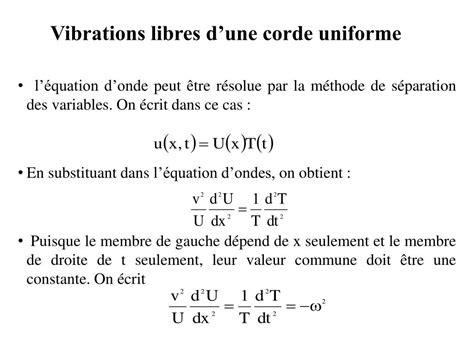 Ppt Physique 3 Vibrations Et Ondes Mécaniques Powerpoint Presentation