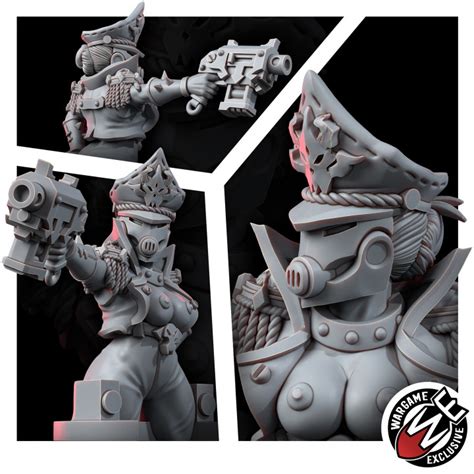 D Printable Renegades Of Pain Tank Commander Pin Up By Wargame Exclusive