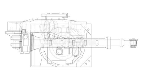 Industrial Robotic Arm Stock Illustration Illustration Of Industry