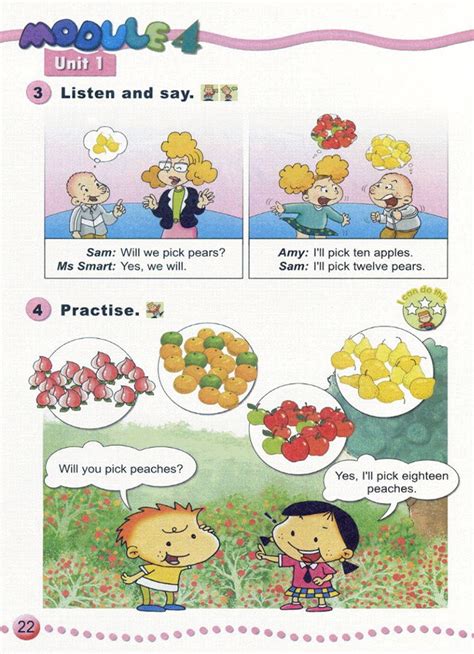 三年级下册英语电子课本外研社新标准module 4 Unit 1 Well Pick Fruit
