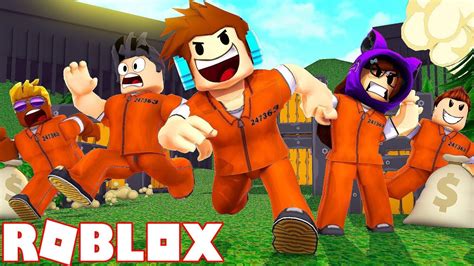 Fugimos Com Inscritos Da PrisÃo No Roblox Roblox Jailbreak Youtube