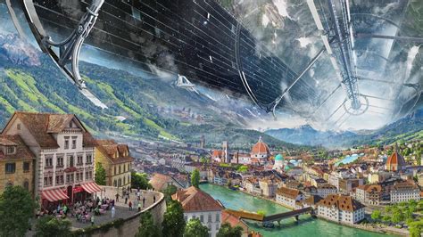 The Space Colony Model That Appeared In Gundam Is The Basis Of Jeff
