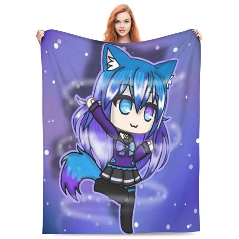 Galaxy Gacha Life 3d Printing Blanket Lightweight Throw Blankets