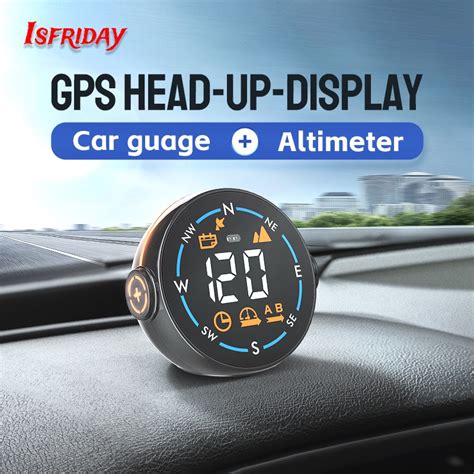 모든 차량용 지능형 GPS HUD 게이지 속도 디스플레이, 제스처 인식 시계, 고도 주변 조명, 헤드업 디스플레이, 신제품 ...
