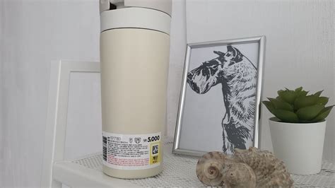 다이소 텀블러 400ml 가격 5천원 원터치 보온병 냉온가능 Youtube