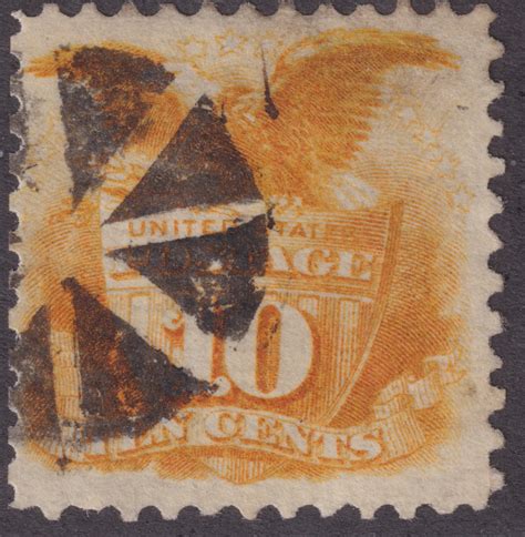 U S Sc Shield And Eagle Issue Used Fancy Cancel Cv