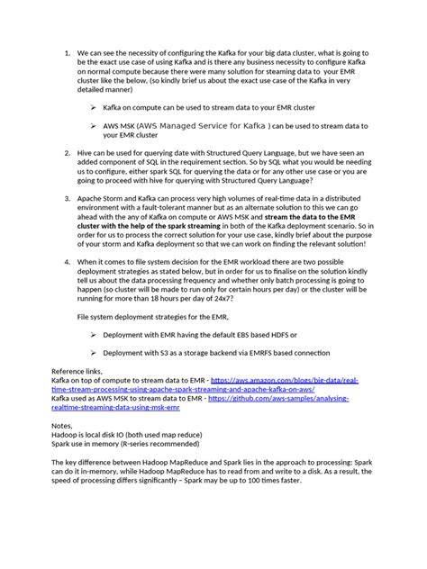 Aws Plus Common Big Data Notes Pdf Apache Hadoop Apache Spark