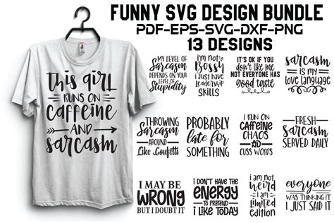 Funny Quotes Svg Bundle Graphic By Creativekhadiza124 · Creative Fabrica