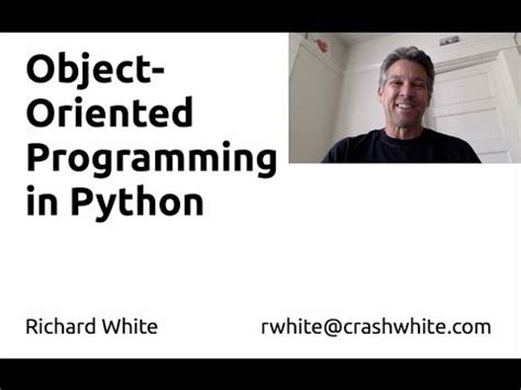 Intro To Object Oriented Programming In Python Part YouTube