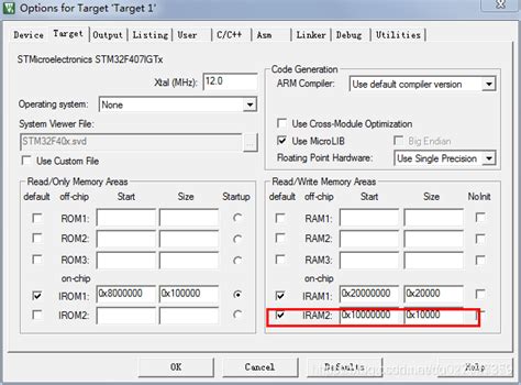 Stm32f4上ccm内存的使用小结ccmram Csdn博客