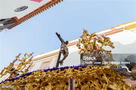 라 에스페란자 형제단의 십자가에 못 박히신 그리스도 아라할 출신 성 금요일에 대한 스톡 사진 및 기타 이미지 성 금요일
