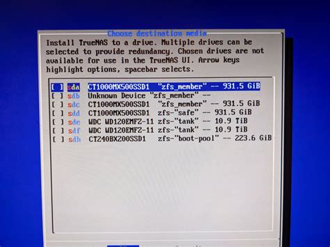 Solved Cannot Migrate From Core Unknown Device Zfs Member Truenas Community