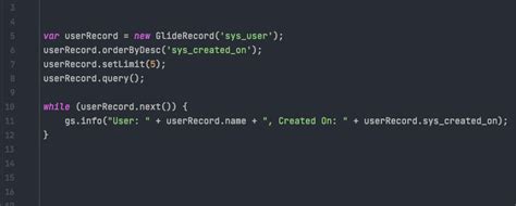 How To Use SetLimit To Return A Set Number Of Rows In A GlideRecordQuery The Snowball