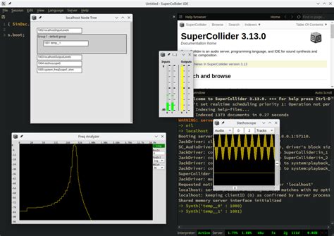 BIT Days Of Supercollider Day The IDE