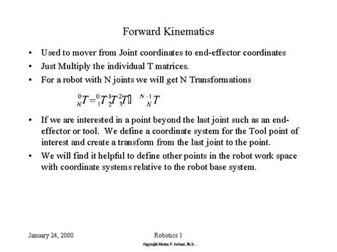 Homogeneous Transformation Matrices X Rotation Matrix