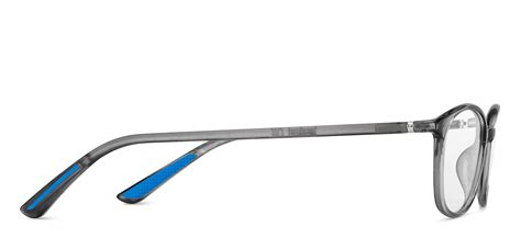 Grey Cat Eye Full Rim Women Eyeglasses By Lenskart Air 151540