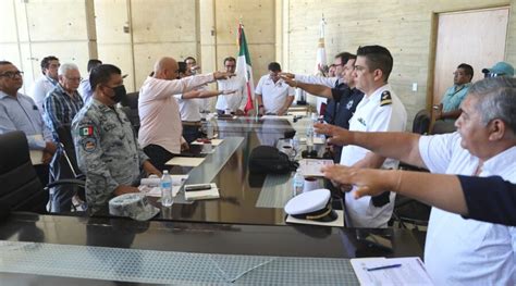 Instalan Consejo Municipal de Protección Civil en Salina Cruz y