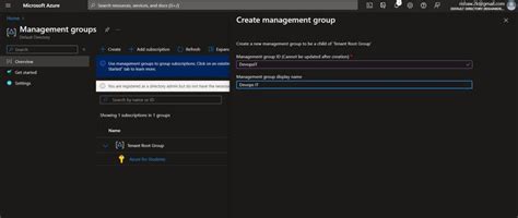 How To Create Management Groups In Azure Through Gui And Powershell Geeksforgeeks