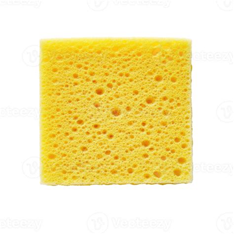 Yellow Cleaning Sponge 60095727 Png