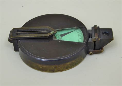 Prismatic Compass Dry Card Physics Museum The University Of