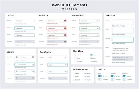 Premium Vector Web Design Ui Elements