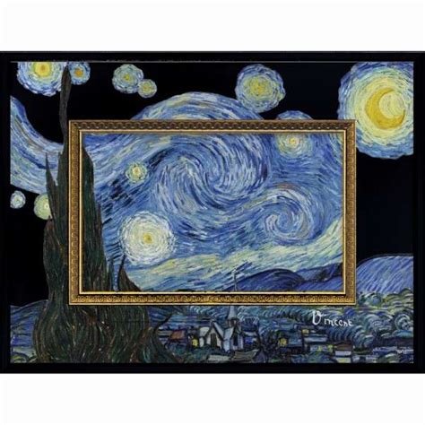 ビッグアート ～名画sシリーズ～（ゴッホ「星月夜」） ユーパワー｜you Power 通販 ビックカメラcom